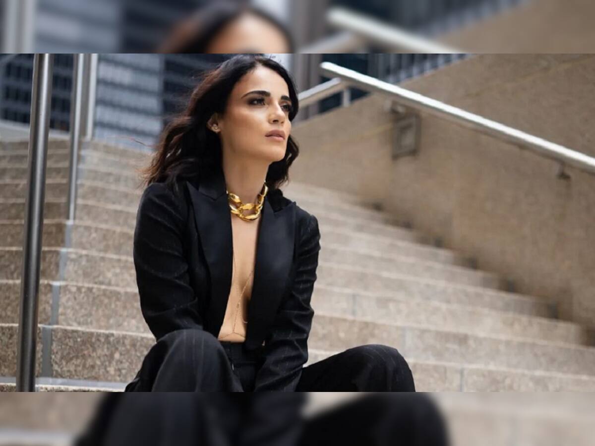 Radhika Madan resumes shoot for her upcoming untitled film with Akshay Kumar in Mumbai