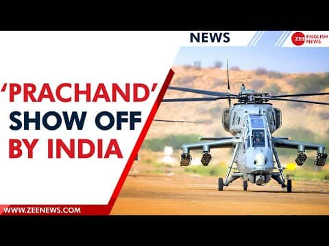 Prachand, made-in-India Light Combat Helicopters inducted into IAF today | Zee English News ...