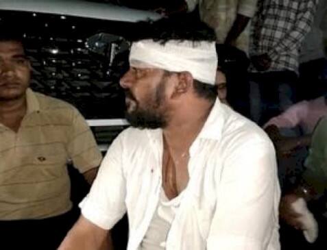 Congress MLA Anant Patel attacked in Navsari, Gujarat | Zee News