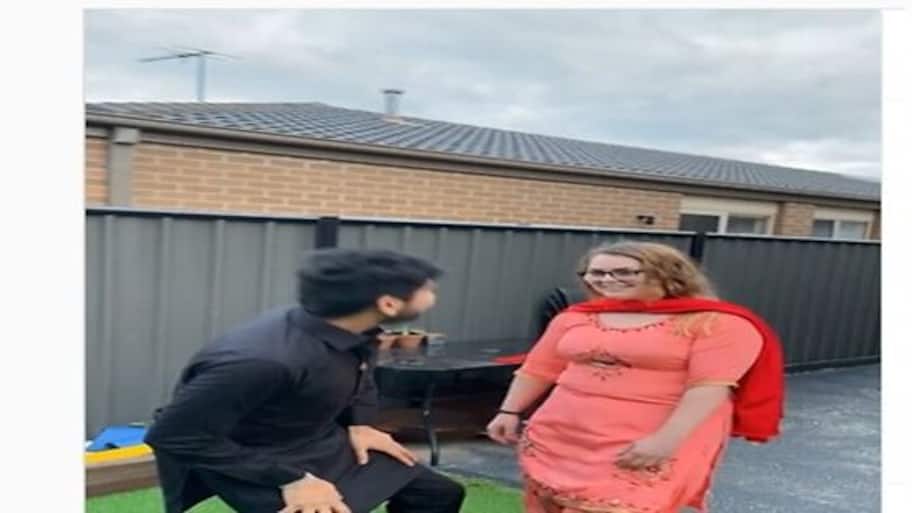Viral Video: Indian husband, Australian wife groove to Haryanvi song ...