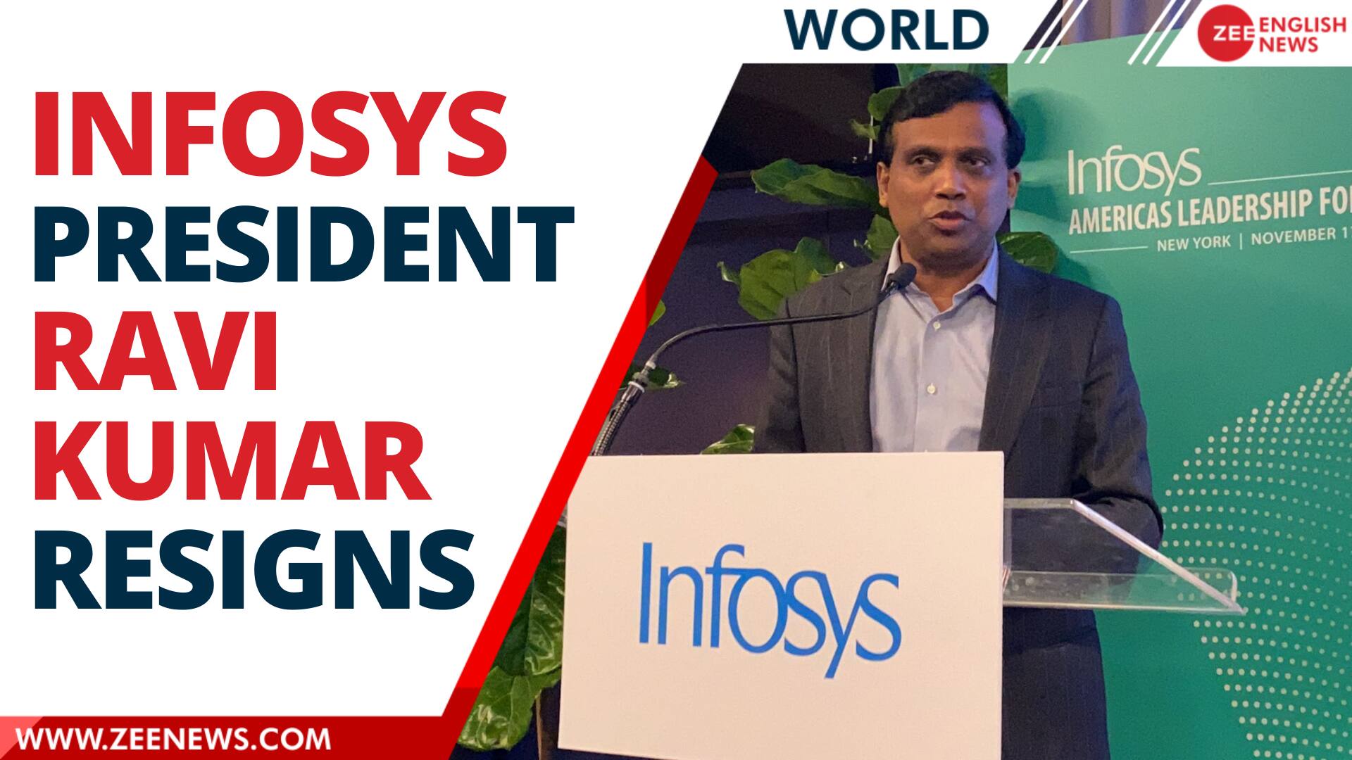 Infosys President Ravi Kumar S Resigns After A Stint Of 20 Years Boon Or Bane For The Company