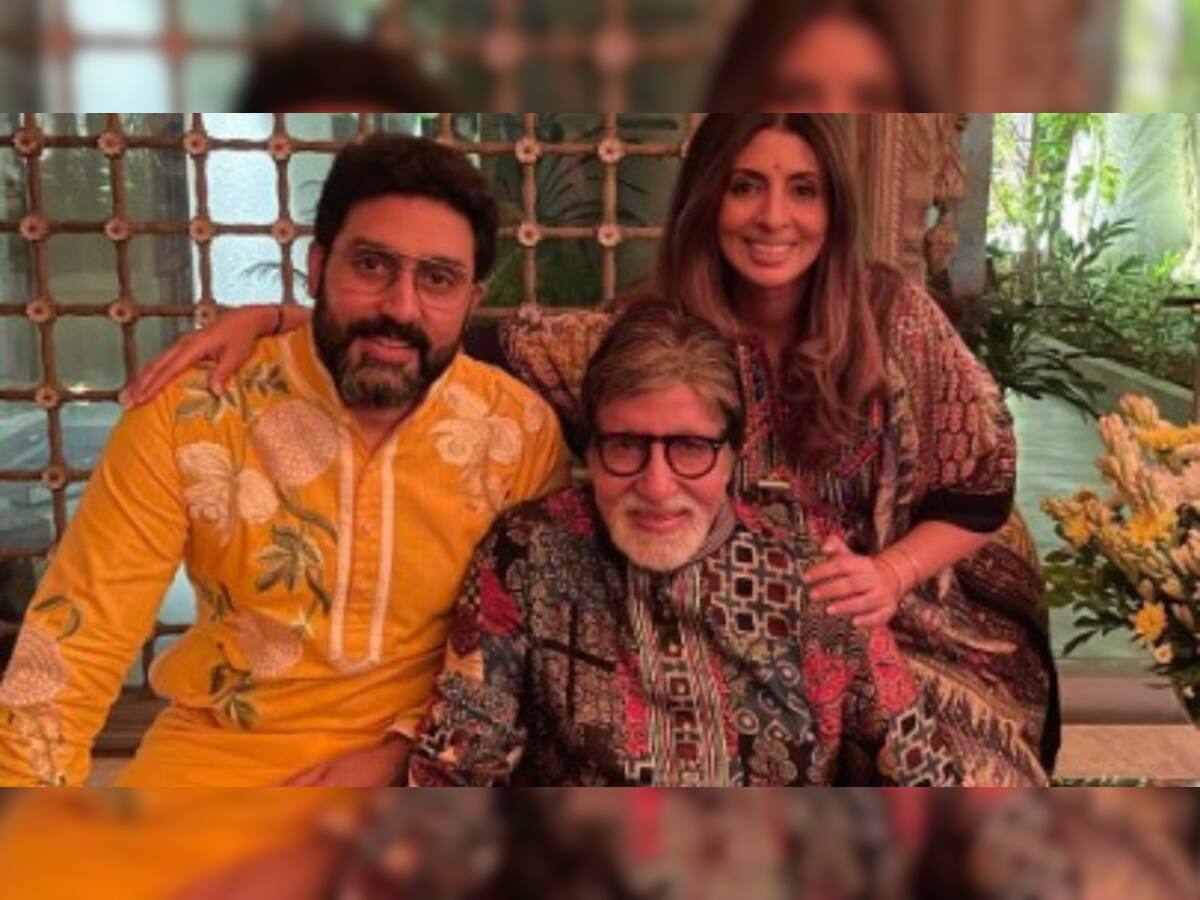 Shweta Bachchan shares PICS from Big B’s 80th birthday celebration ...
