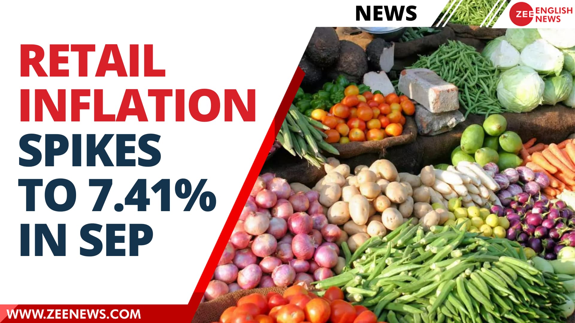 India's CPI inflation rises 5 months high of 7.4% in Sep, industrial ...