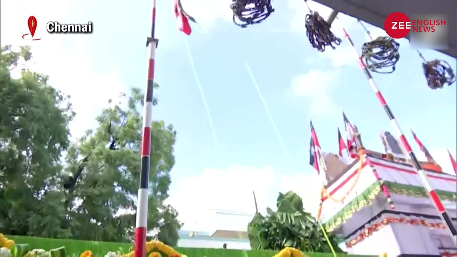 AIADMK Party celebrates 51st foundation day at Chennai’s MGR Memorial ...