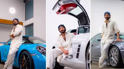 Actor Dulquer Salmaan showcases his EXOTIC car collection of BMW, AMG ...