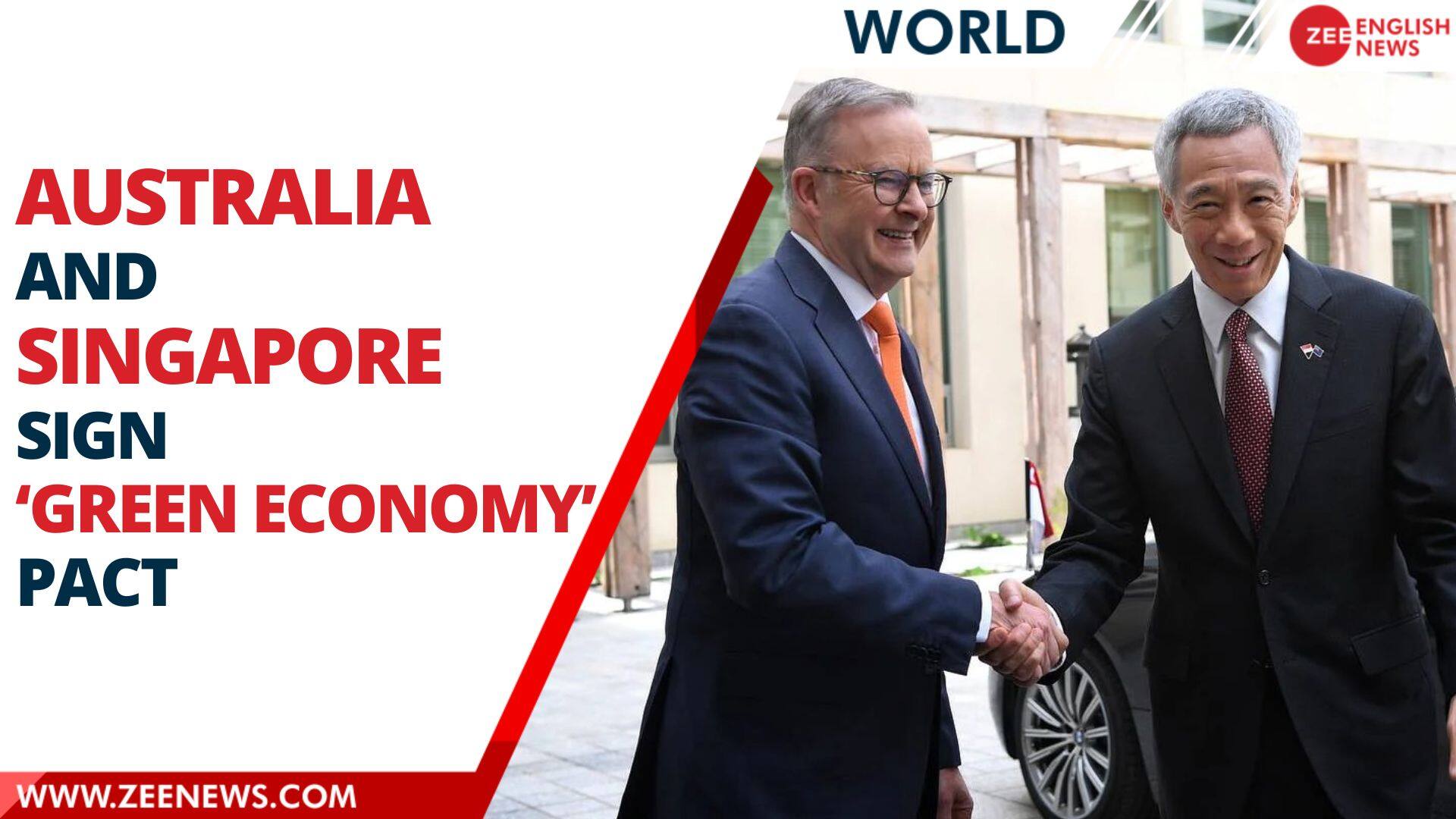 Australia and Singapore strike agreement to achieve net-zero greenhouse ...