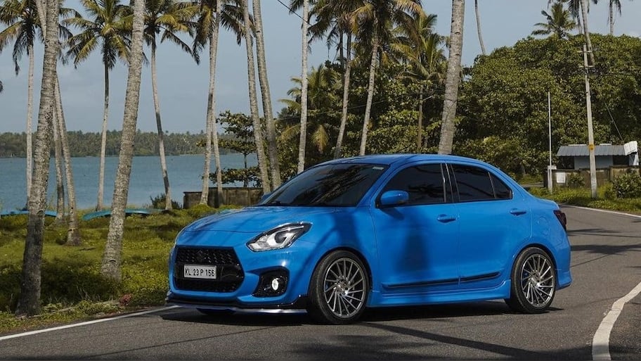 Modified Maruti Suzuki Dzire Sports is highly-inspired by Swift Sports ...
