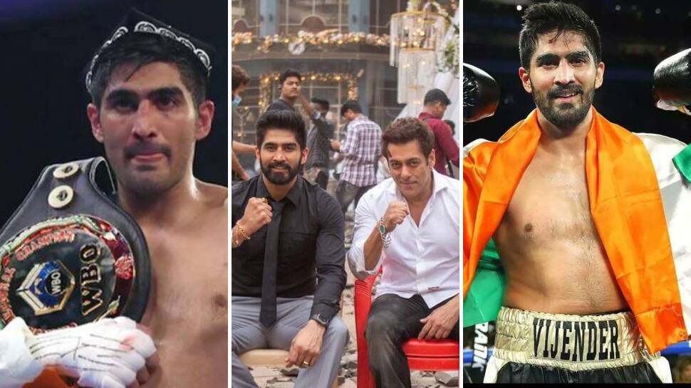 Vijender Singh Birthday: Boxer joins Salman Khan for his film Kisi Ka ...