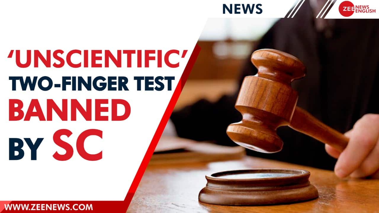 Supreme Court bans ‘unscientific’ two-finger test on rape survivors ...