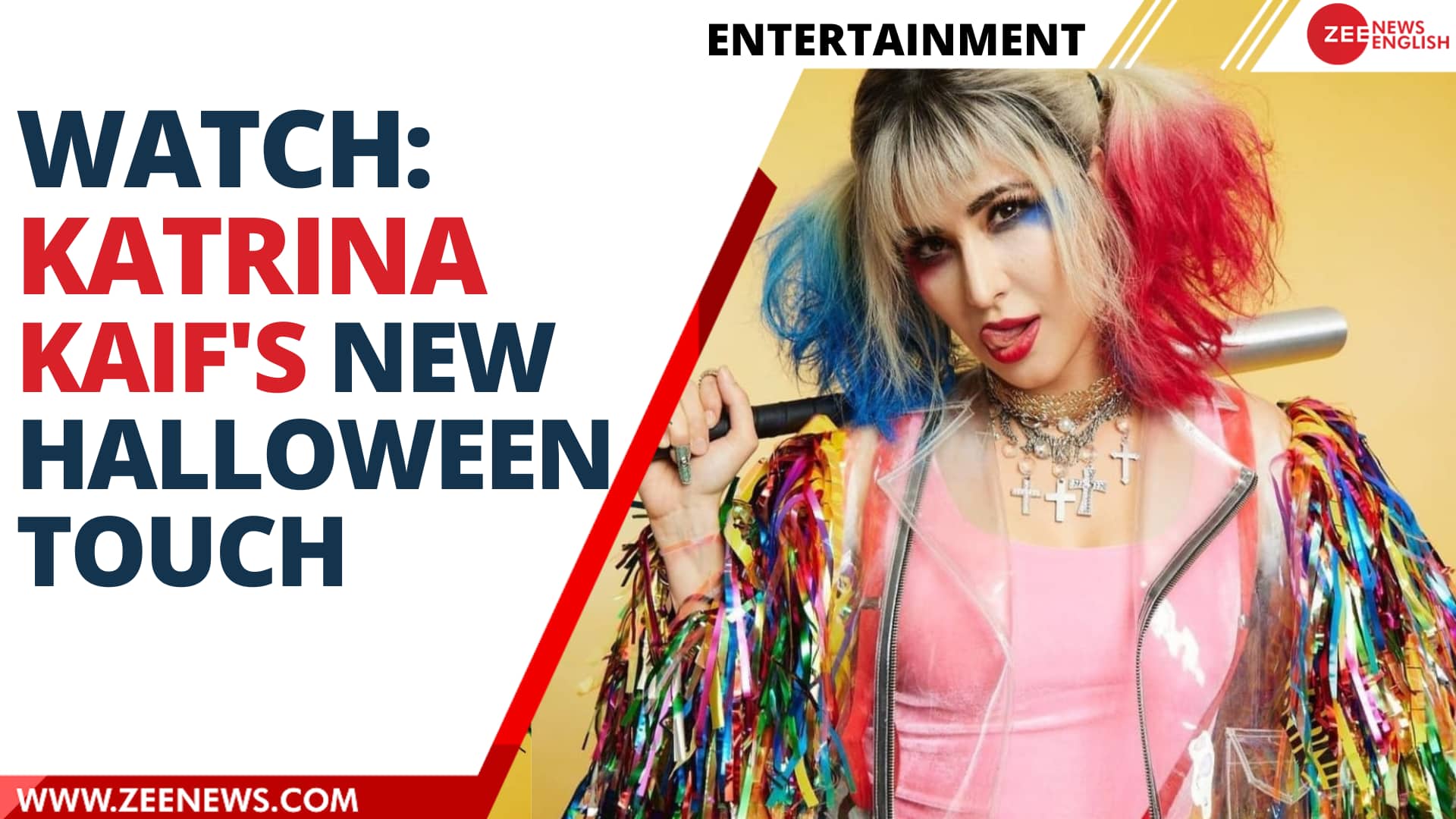 Katrina Kaif stuns fans with her Harley Quinn look for Halloween 2022 ...