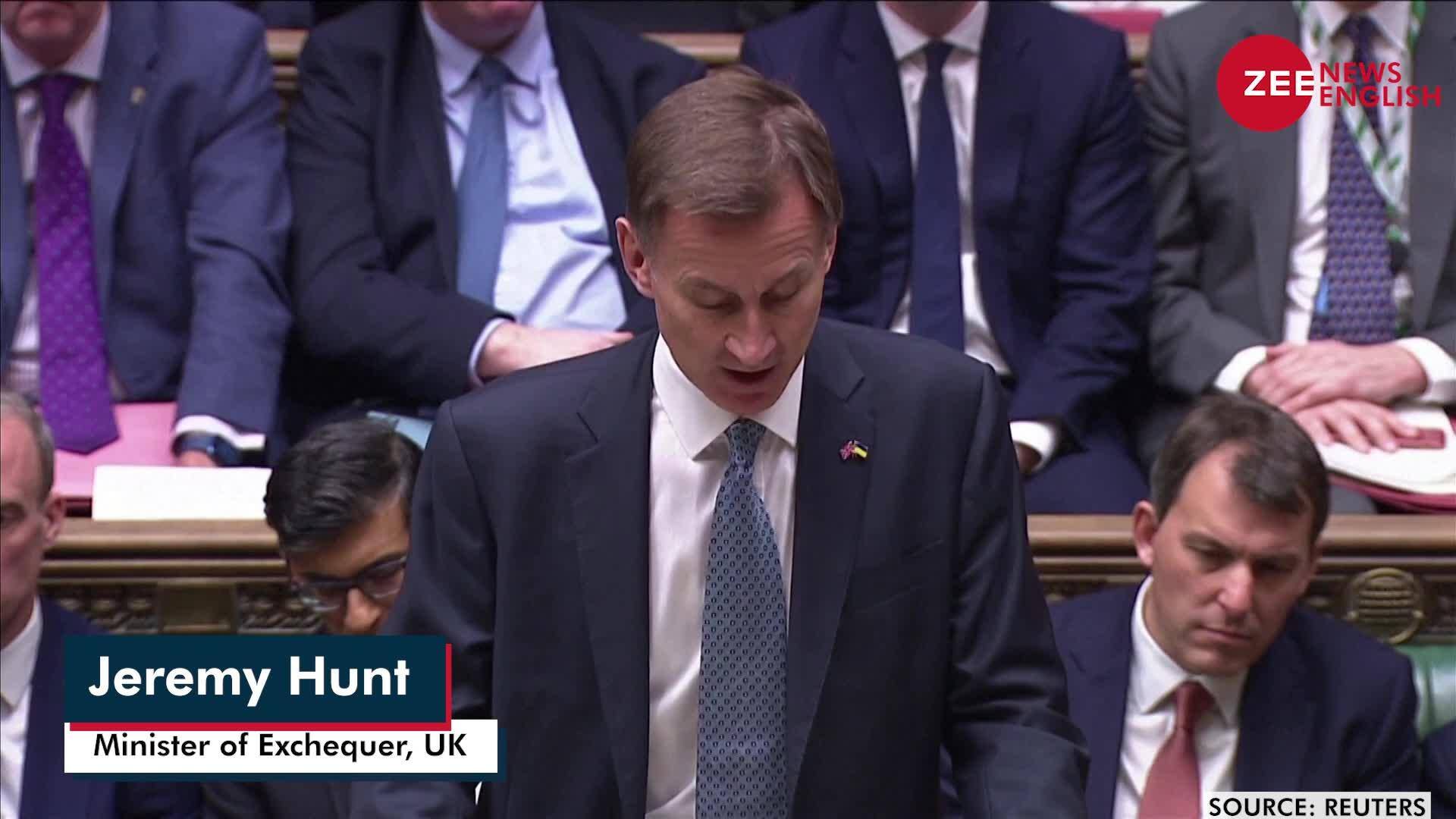 UK's Hunt hikes taxes, tightens grip on spending in autumn budget | Zee ...
