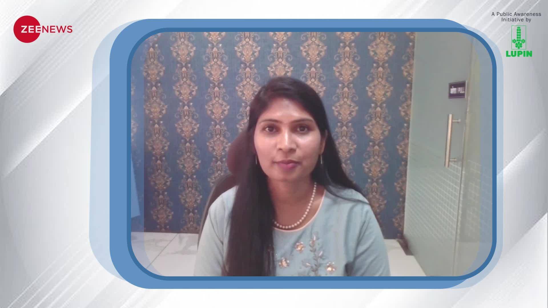 Dr. Pratibha Aute wishes everyone a happy and healthy life | Zee News