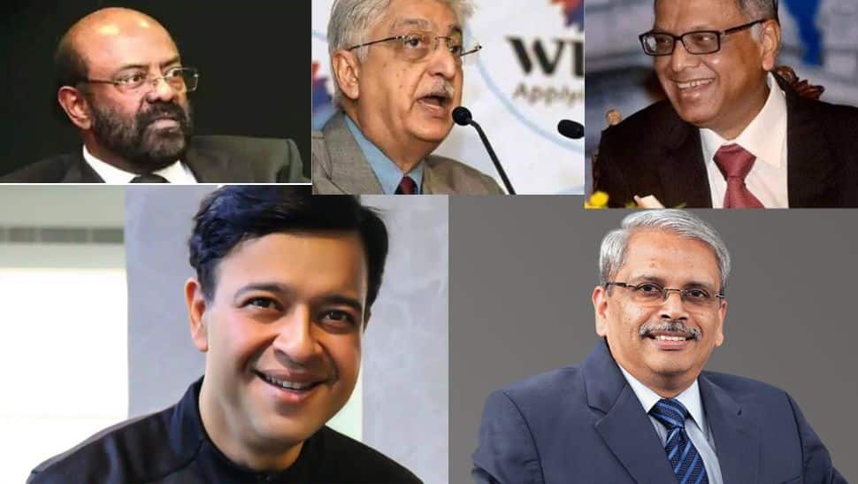 THESE are the Top 5 Indian IT billionaires in Pics; Check their net ...