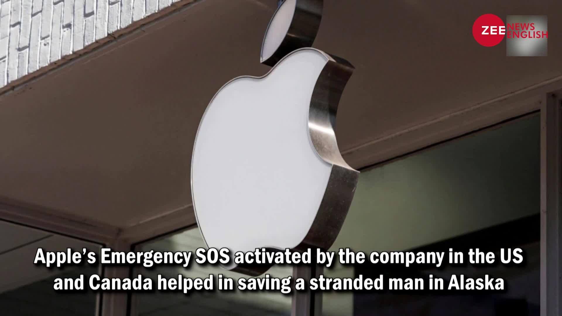 Watch: Stranded man in Alaska saved due to Apple’s Emergency SOS via ...