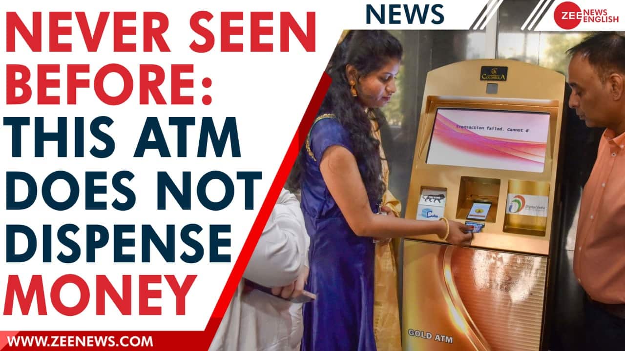 Watch this never-seen-before ATM which dispenses something much more ...