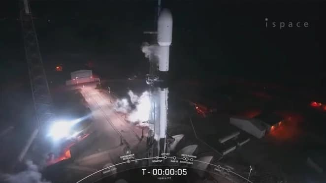 Lunar Mission: Japanese company's lander rockets toward moon with UAE ...