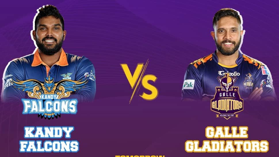 Kandy Falcons vs Galle Gladiators Lanka Premier League 2022 Match No. 9 ...
