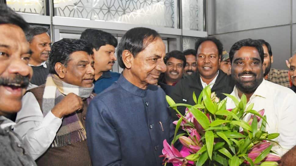 Telangana CM K Chandrashekar Rao in Delhi for Bharat Rashtra Samithi ...