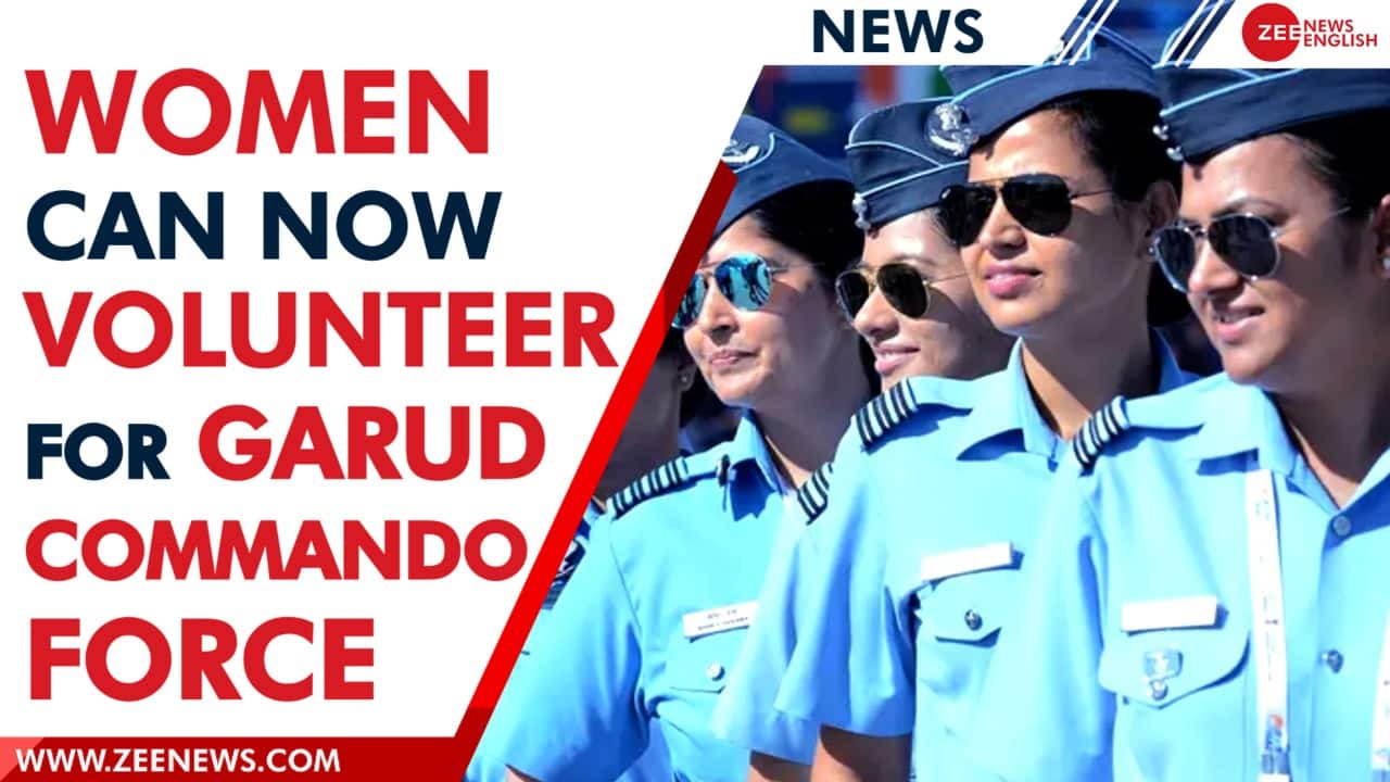 The IAF Special Force unit ‘Garud commando force’ will now allow women ...