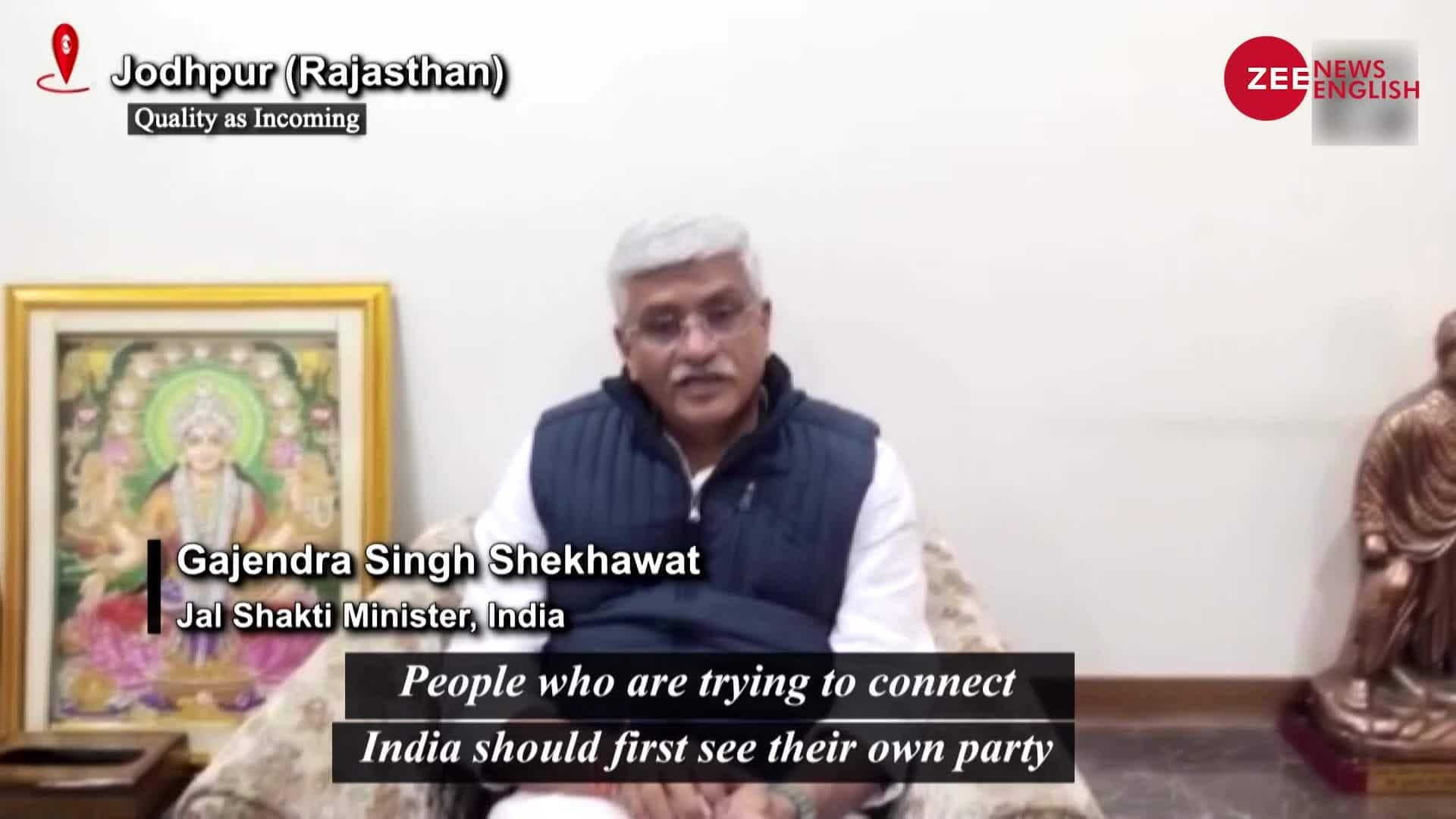Watch: Gajendra Singh Shekhawat’s dig at Congress’ 4th anniversary in ...