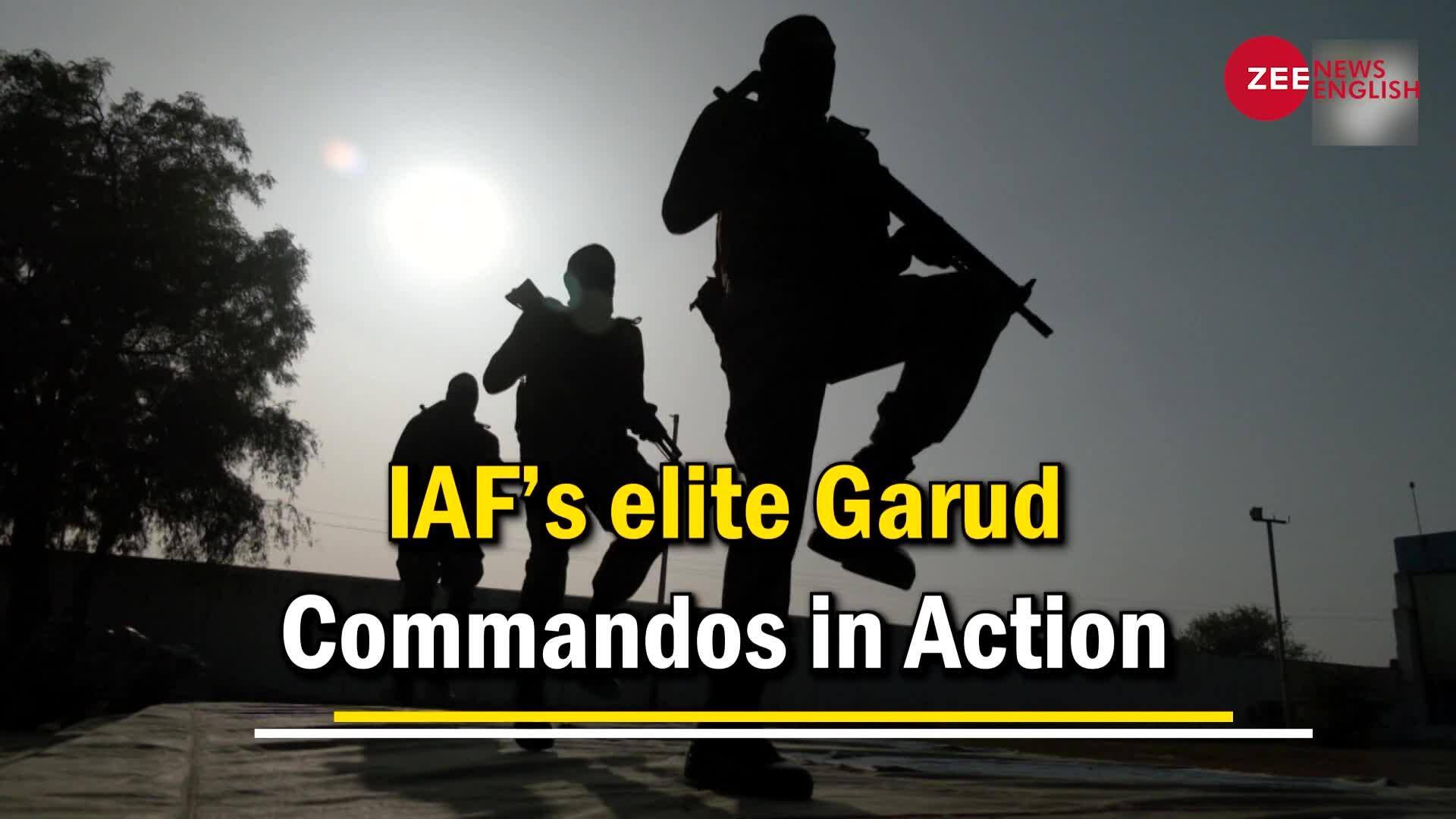 Watch: IAF’s Garud Commandos showcase their ability to counter Chinese ...