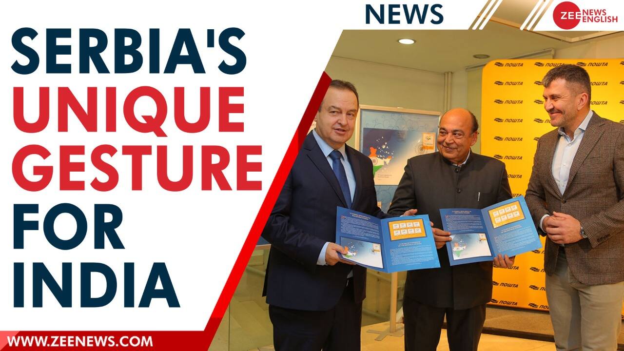 Serbia honours India with a special stamp marking 75 years of ...
