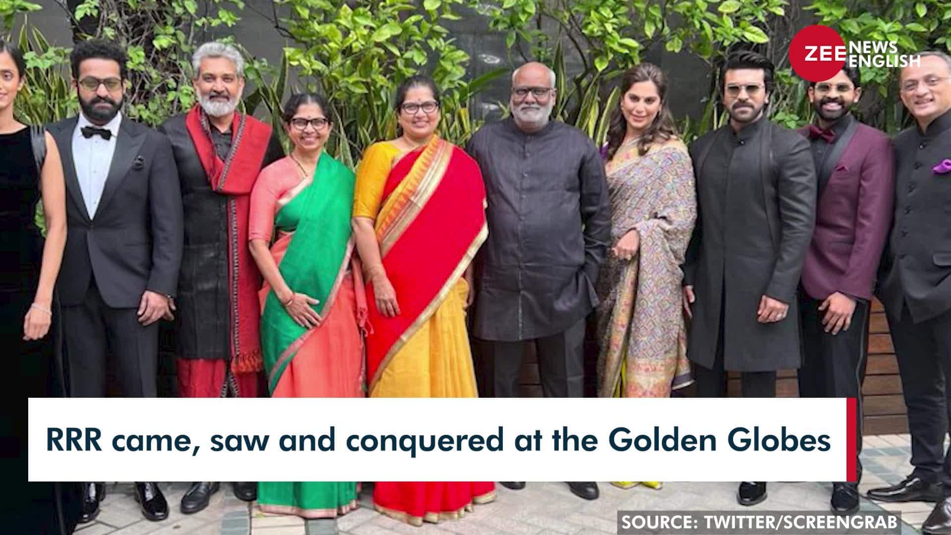 Big win for India: RRR's Naatu Naatu wins first Golden Globes for best ...