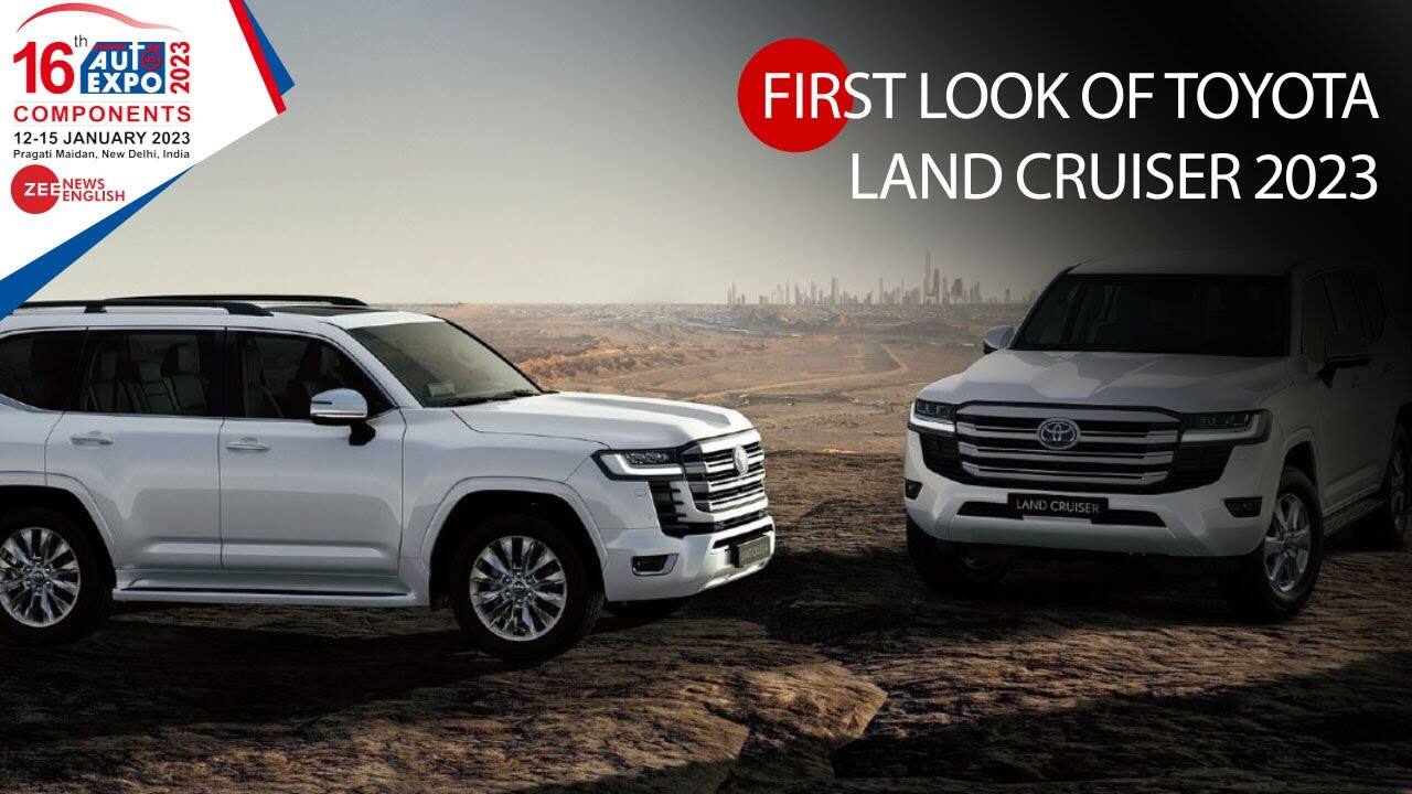 2023 Auto Expo: Toyota Land Cruiser 2023 LC300, the most expensive ...
