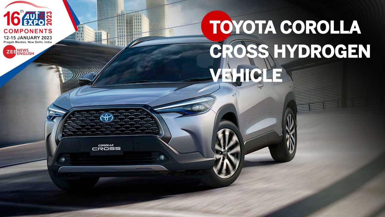 Auto Expo 2023: Toyota Corolla Cross H2 Concept Walkthrough | Hydrogen ...