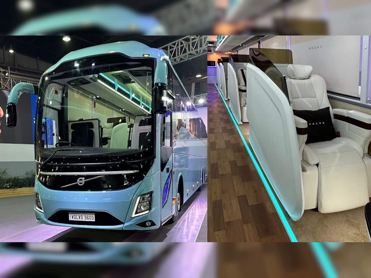 Volvo 9600 bus for India gets private jet-like luxury cabin, has ...