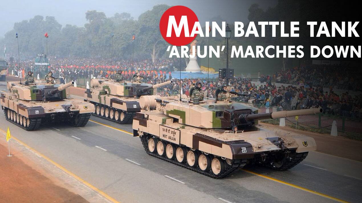 RDAY 2023: On India's 74th Republic Day, the main battle tank "Arjun ...