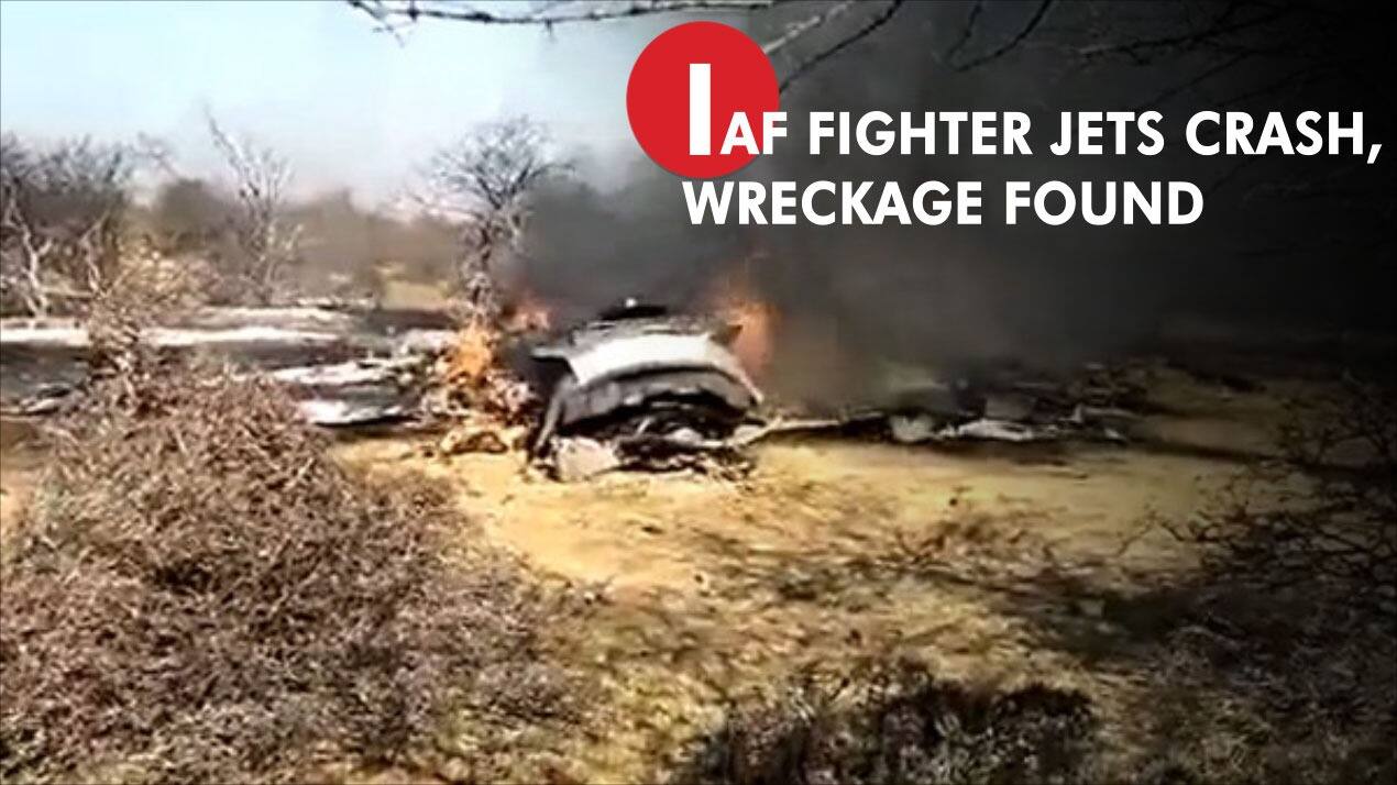 2 IAF fighter jets crash in Madhya Pradesh’s Morena, Pilots injured ...