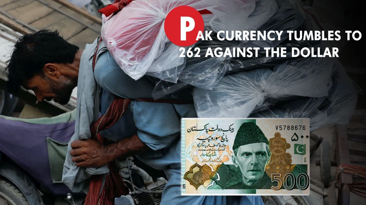 Pakistani rupee experiences worst one-day decline in 20 years, plunges ...
