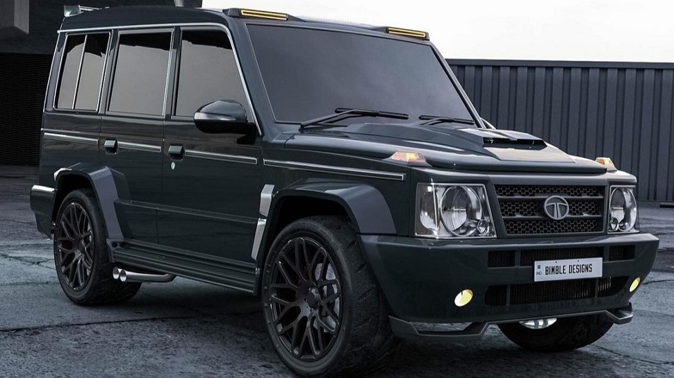 Iconic Tata Sumo Digitally-Modified With Mercedes-Benz G-Wagen Essence ...