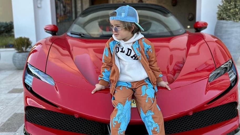 WATCH: Viral Video Shows 3-Year-Old Boy Driving Ferrari Sportscar Worth ...