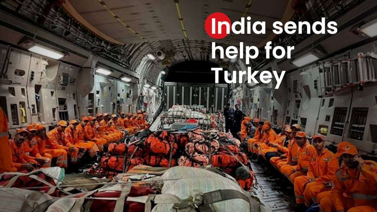 NDRF personnel with highly trained squad depart for rescue help in ...