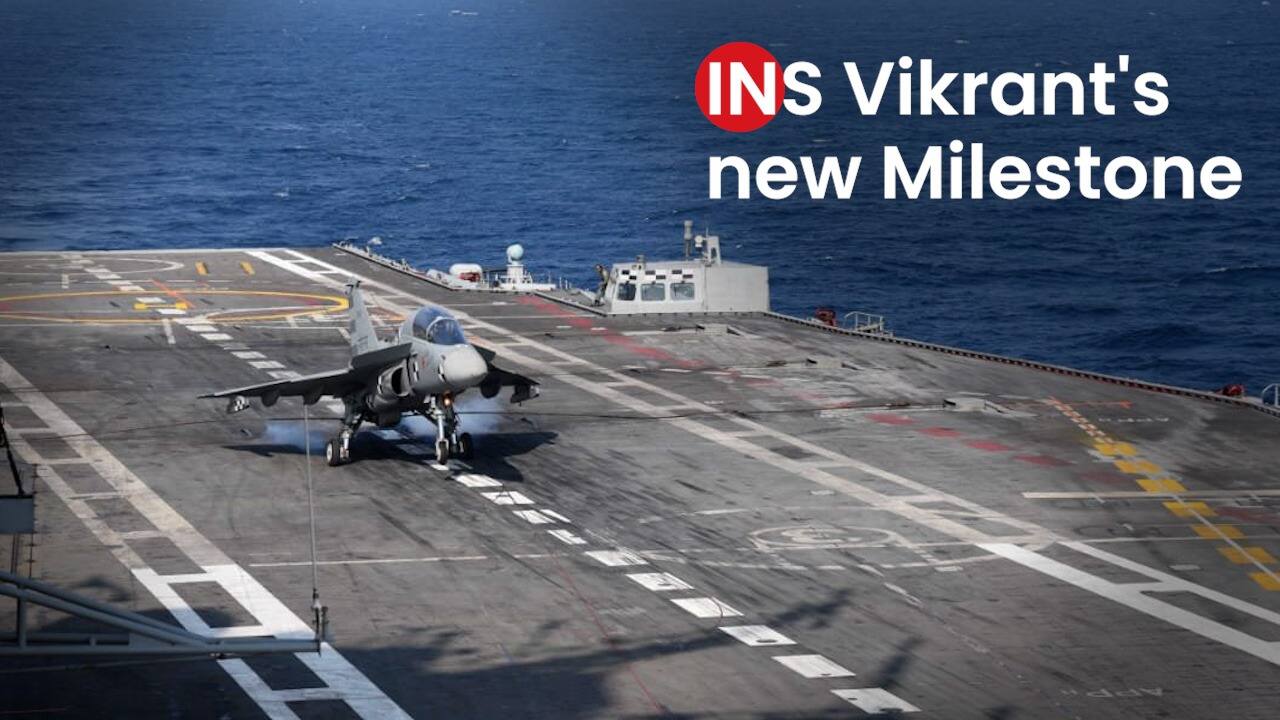 'Historic milestone' LCA Tejas Successfully Lands on Indian Navy's INS ...