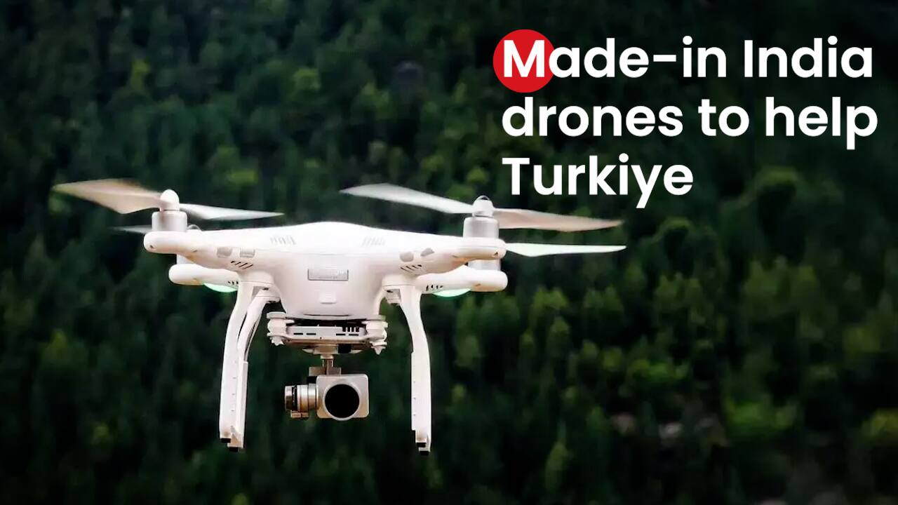 Garuda Aerospace's made-in-India drones to aid rescue efforts in quake ...