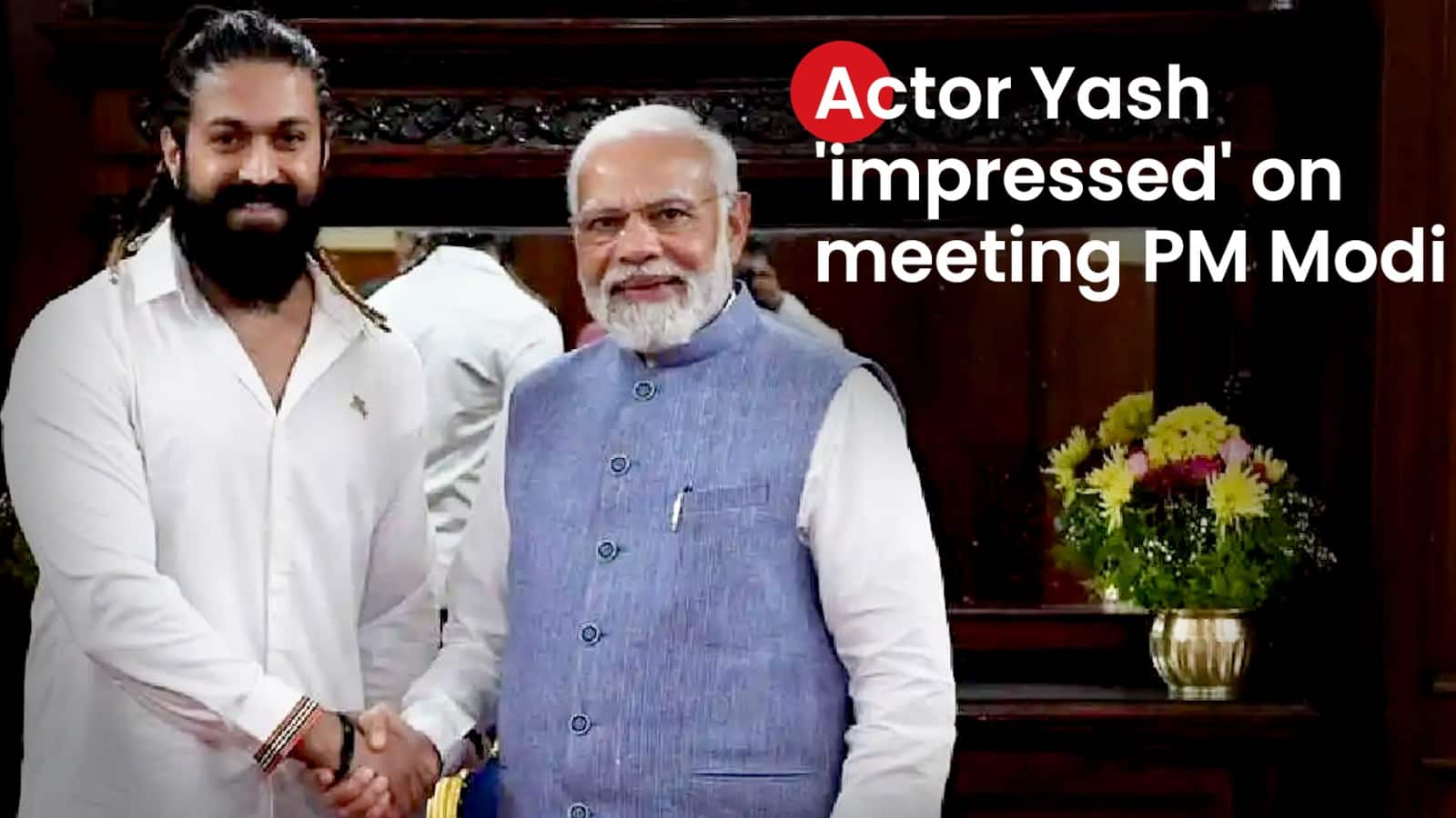 'Impressed' says actor Yash after meeting PM Modi in Karnataka | Actor Yash | KGF | Zee News ...