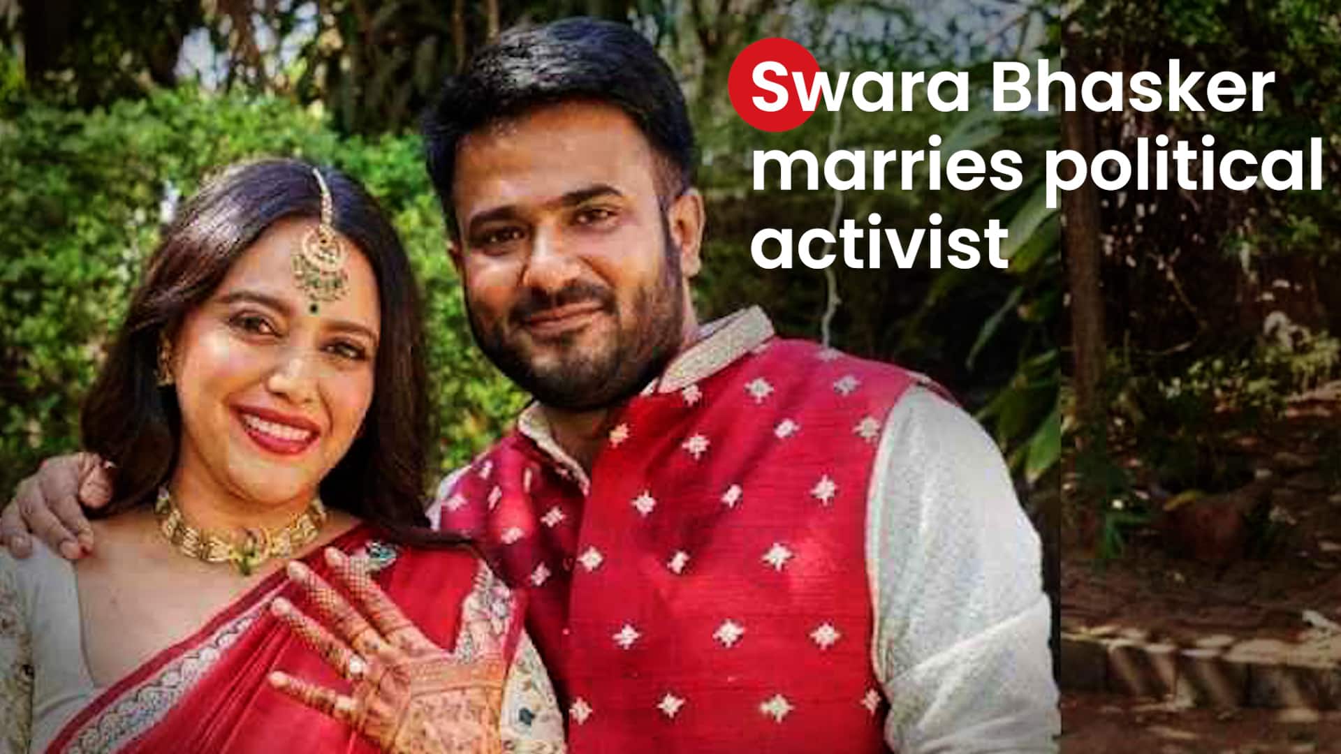 Swara Bhasker weds Fahad Ahmed: Who is Fahad Ahmed? Couple tied knot in a private ceremony | Zee ...