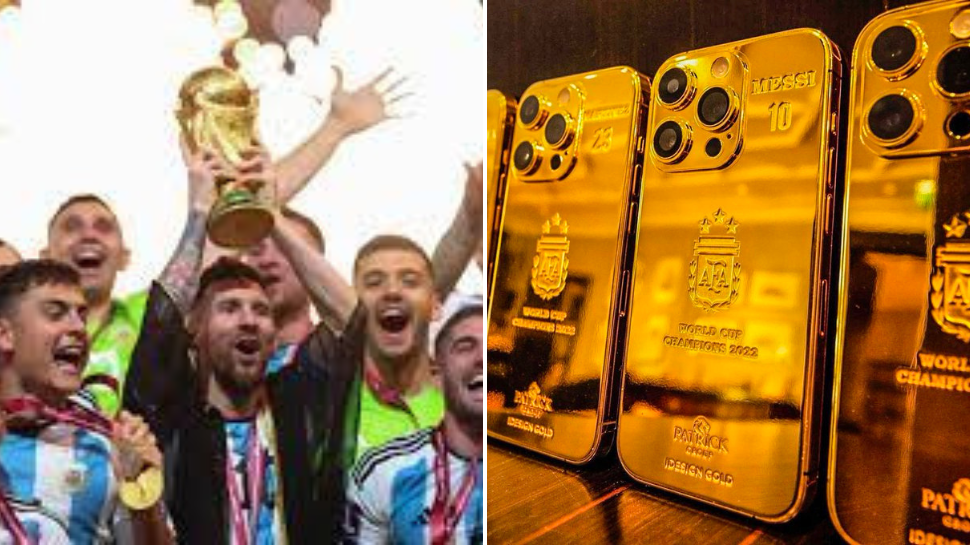 Lionel Messi Buys Gold iPhones Worth Rs 1.7 Crore Each For All Players ...