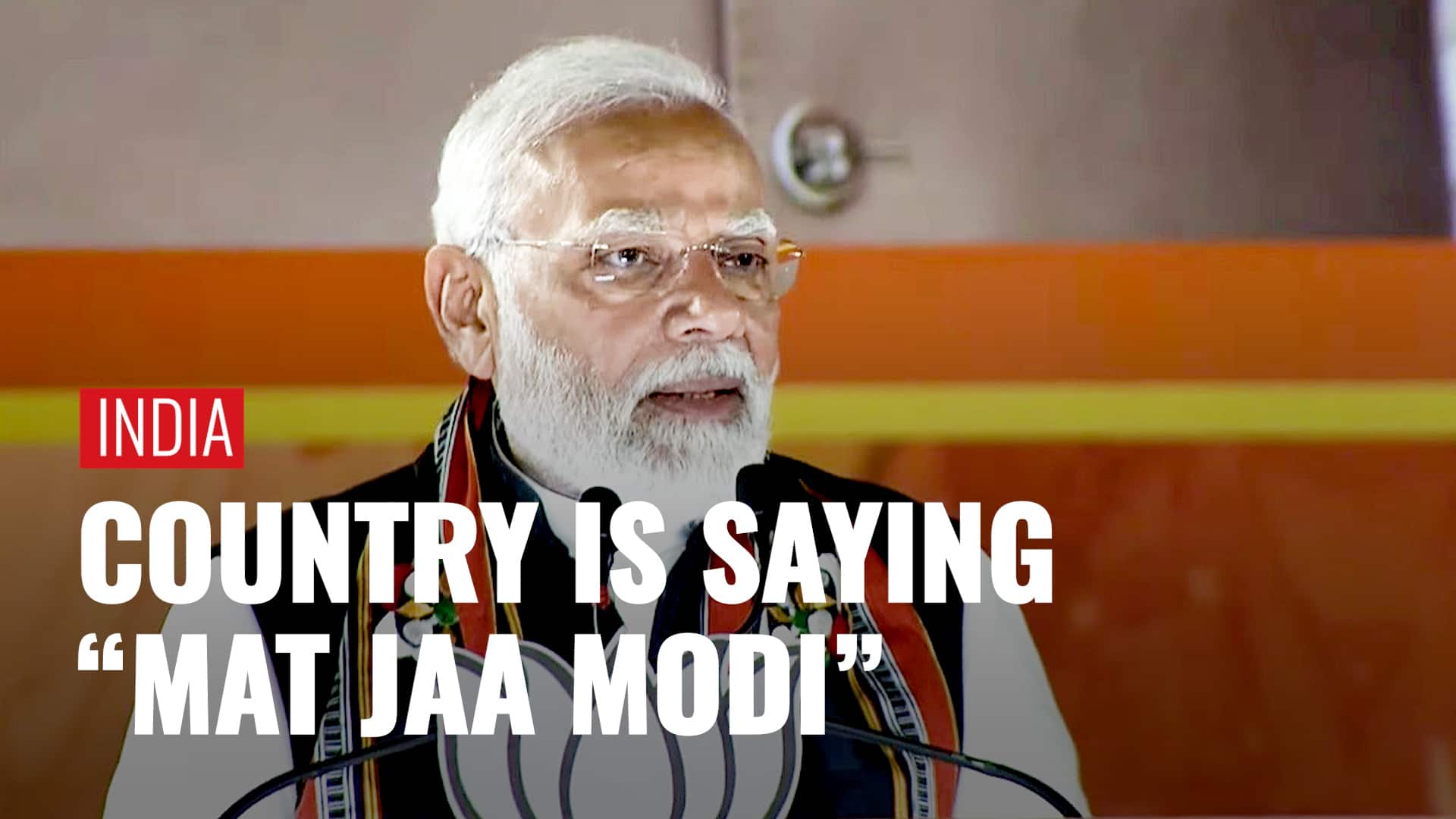Country is saying “Mat Jaa Modi”: PM Modi takes a dig at Opposition ...