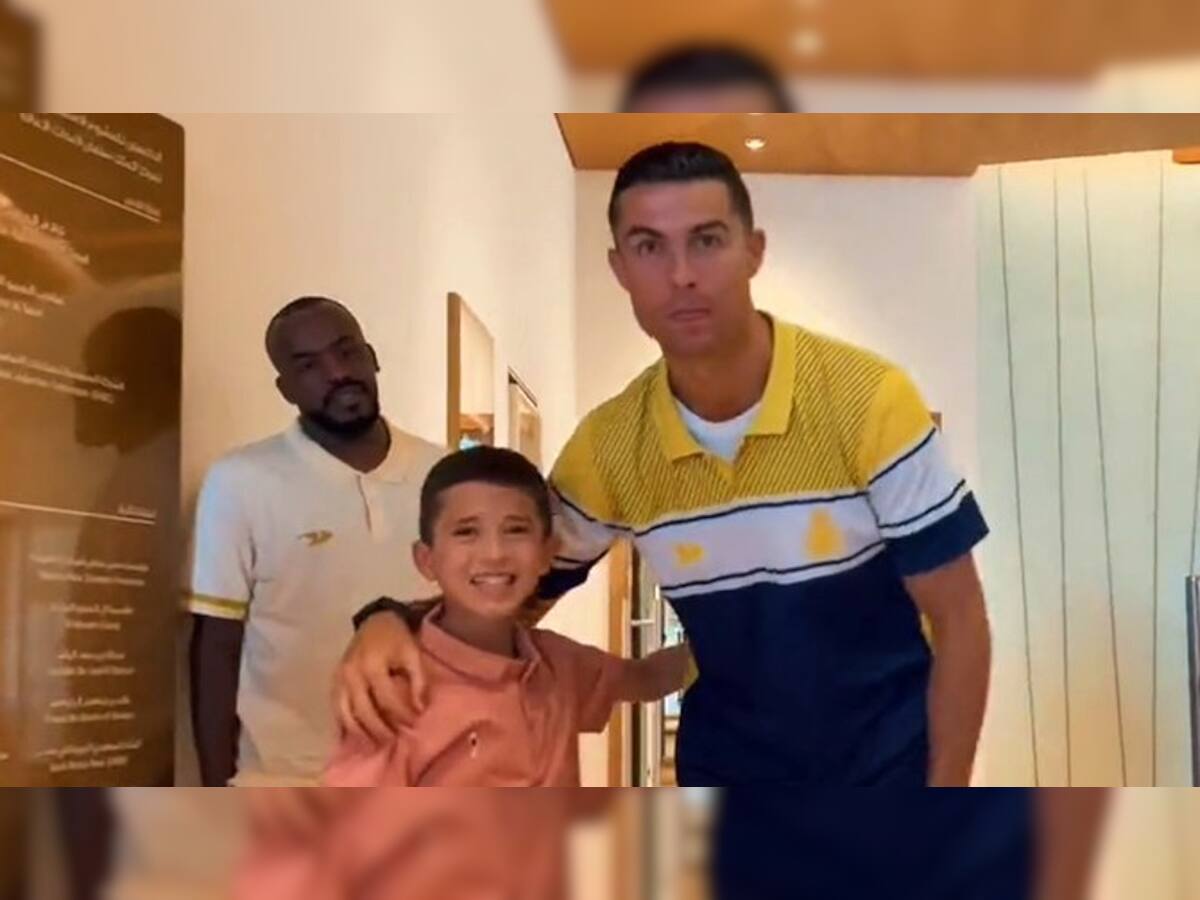 WATCH: Cristiano Ronaldo Fulfils Syrian Boy’s Dream after Devastating ...