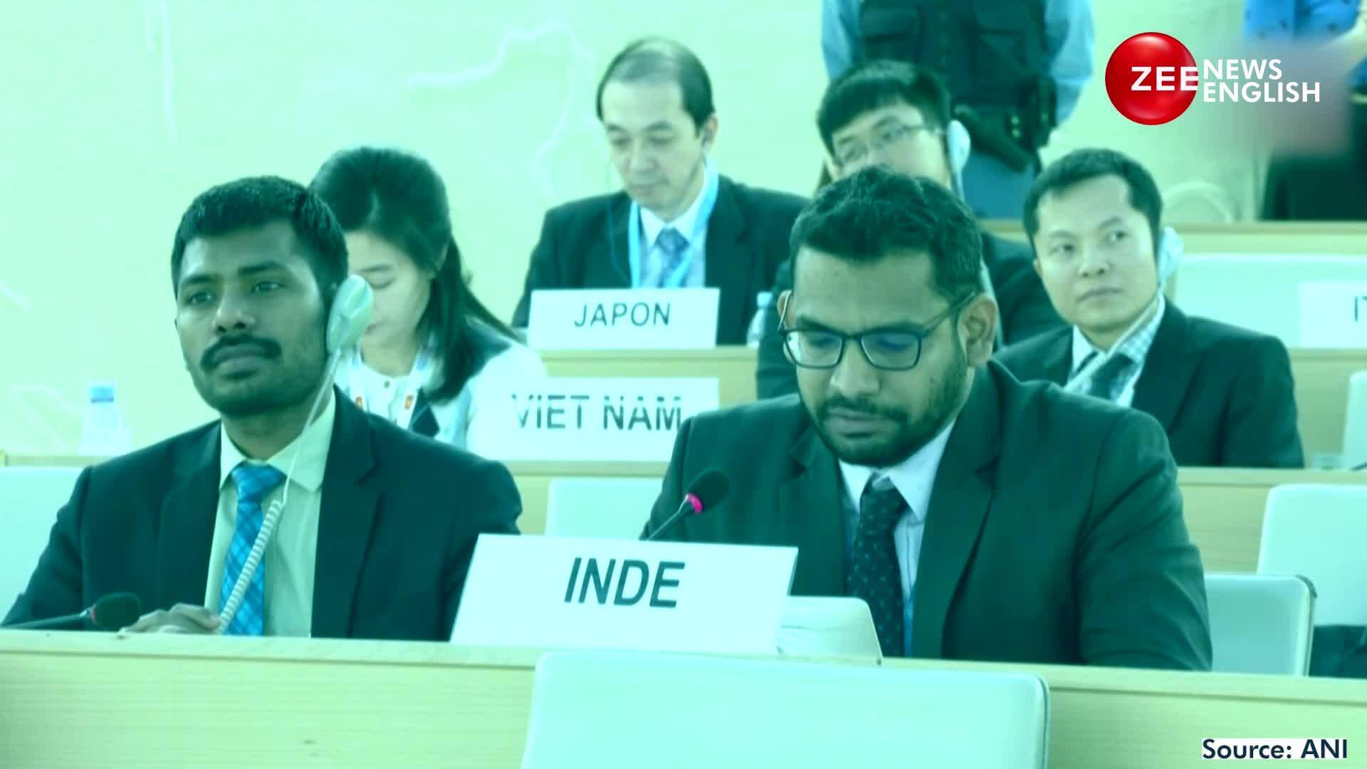 India at UNHRC: India said this at the celebrations of the 75th ...