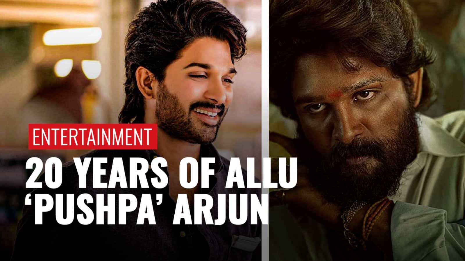 Allu Arjun Completes 20 Years In The Films Industry; A Look At His ...
