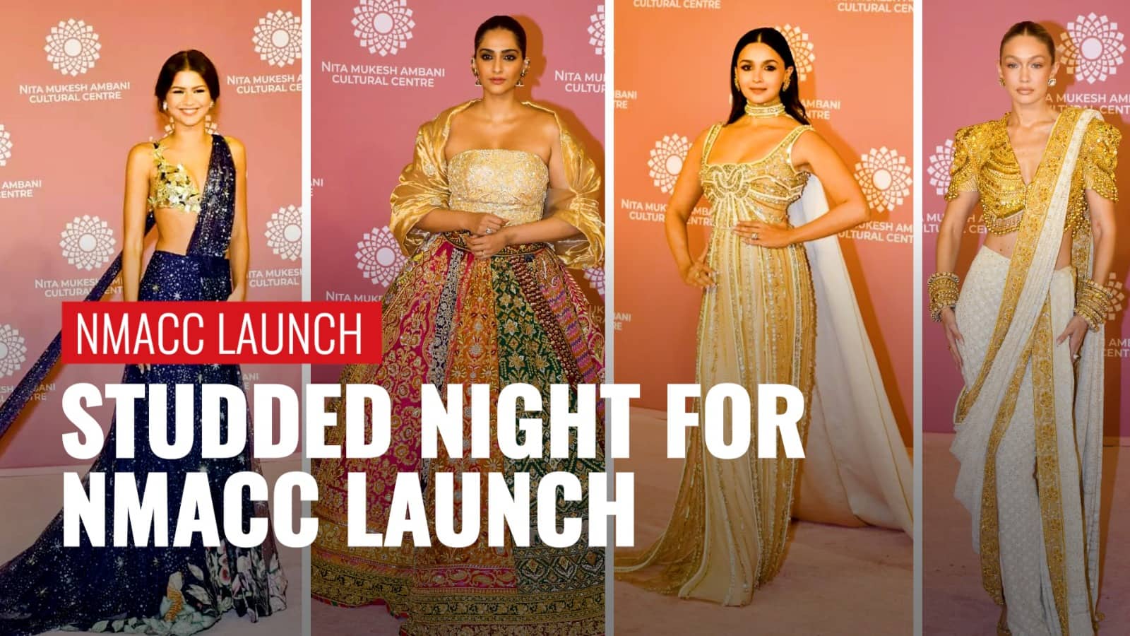 From Zendaya to Gigi Hadid: Stars shine at NMACC Launch in Mumbai | Zee ...