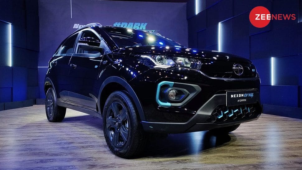 Tata Nexon EV Max Dark Edition Revealed With Larger Touchscreen, New ...