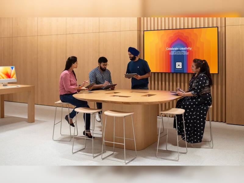 Apple Reveals Images Of Its Second Retail Store At Saket In Delhi, See ...