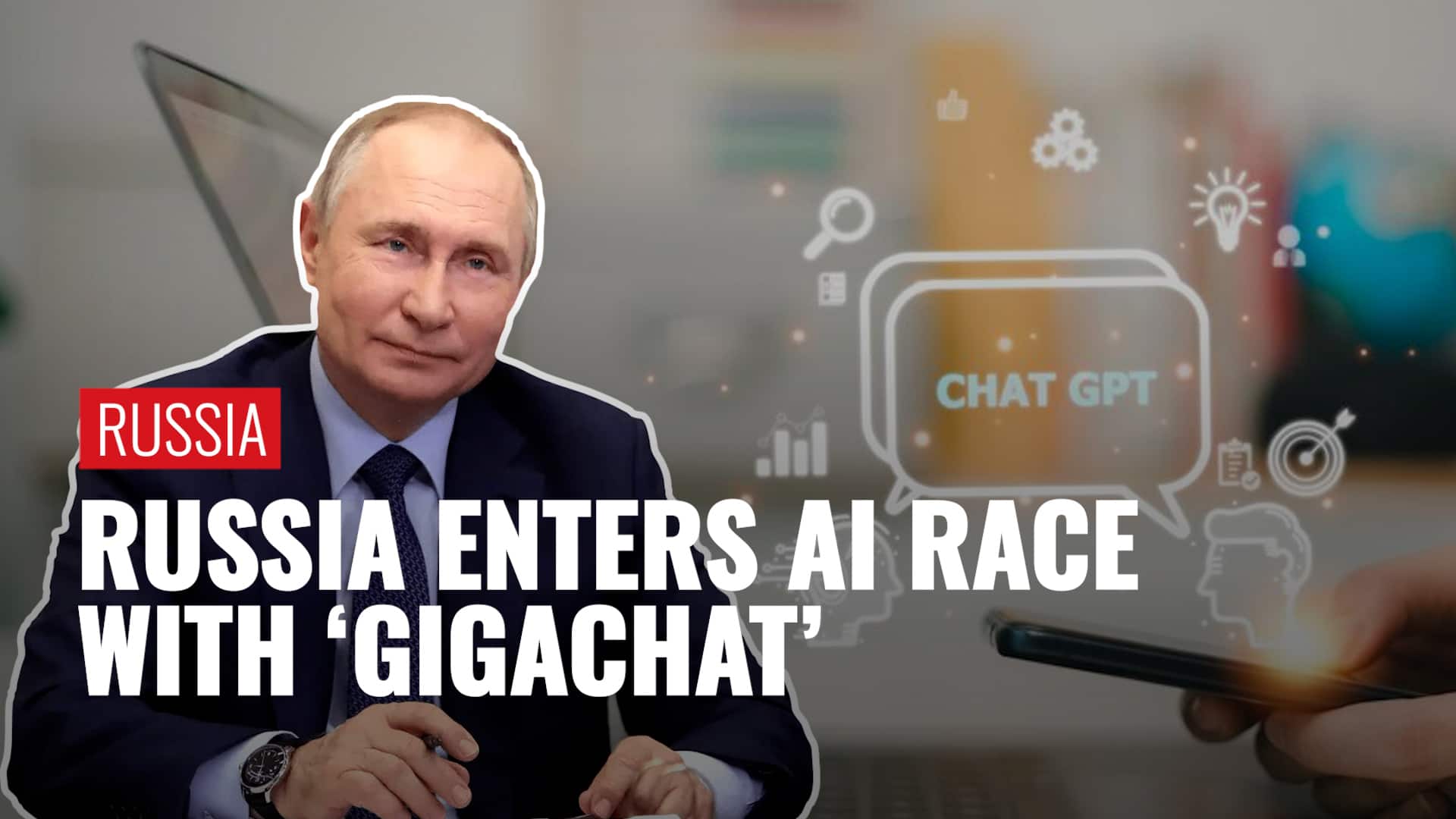 Russia enters AI race with ChatGPT contender called GigaChat | Zee News Russia enters AI race with ChatGPT contender called GigaChat | Zee News