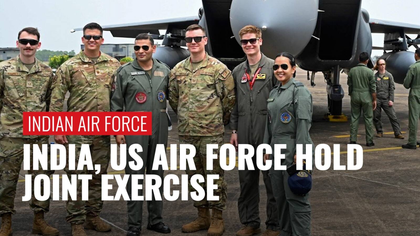 WB: India, US Air Force holds joint exercise Cope India 23 in ...